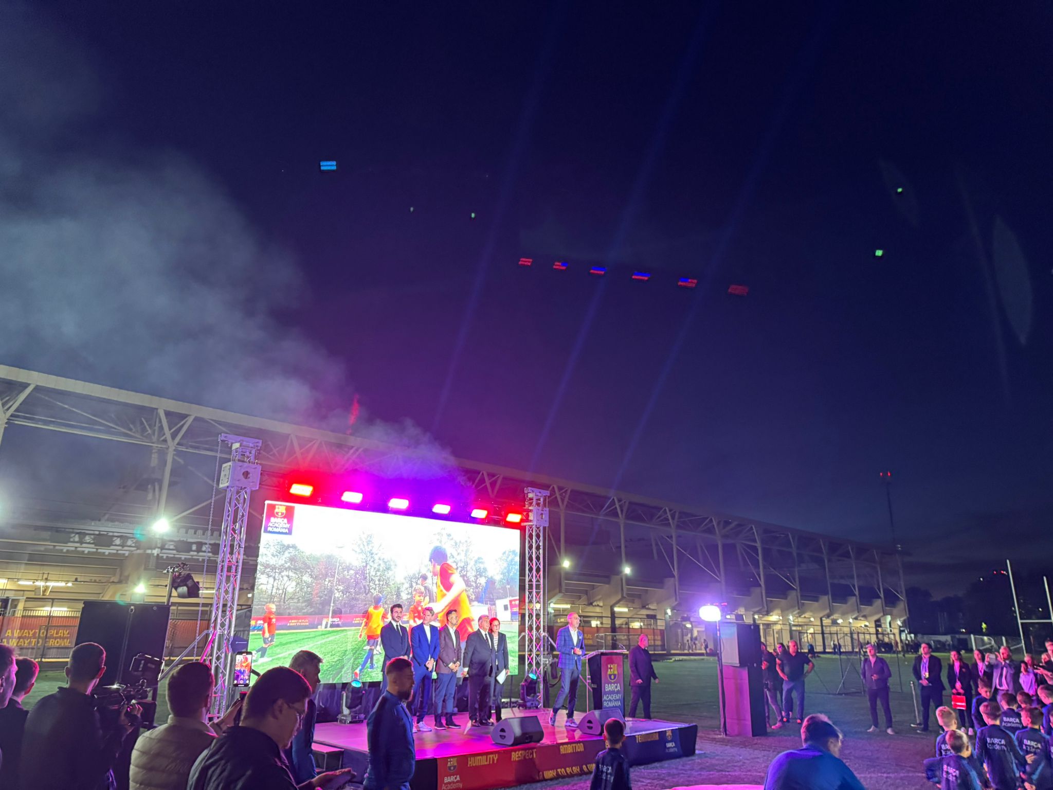 ”Barca Academy Romania” s-a deschis oficial. Președintele clubului ...