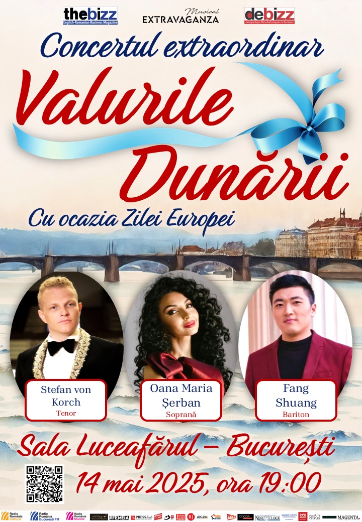 „VALURILE DUNĂRII” – O Călătorie Muzicală Extraordinară de Ziua Europei ...
