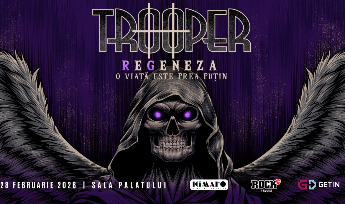 TROOPER revine la Sala Palatului pe 28 februarie 2026: „Regeneza”, un ...