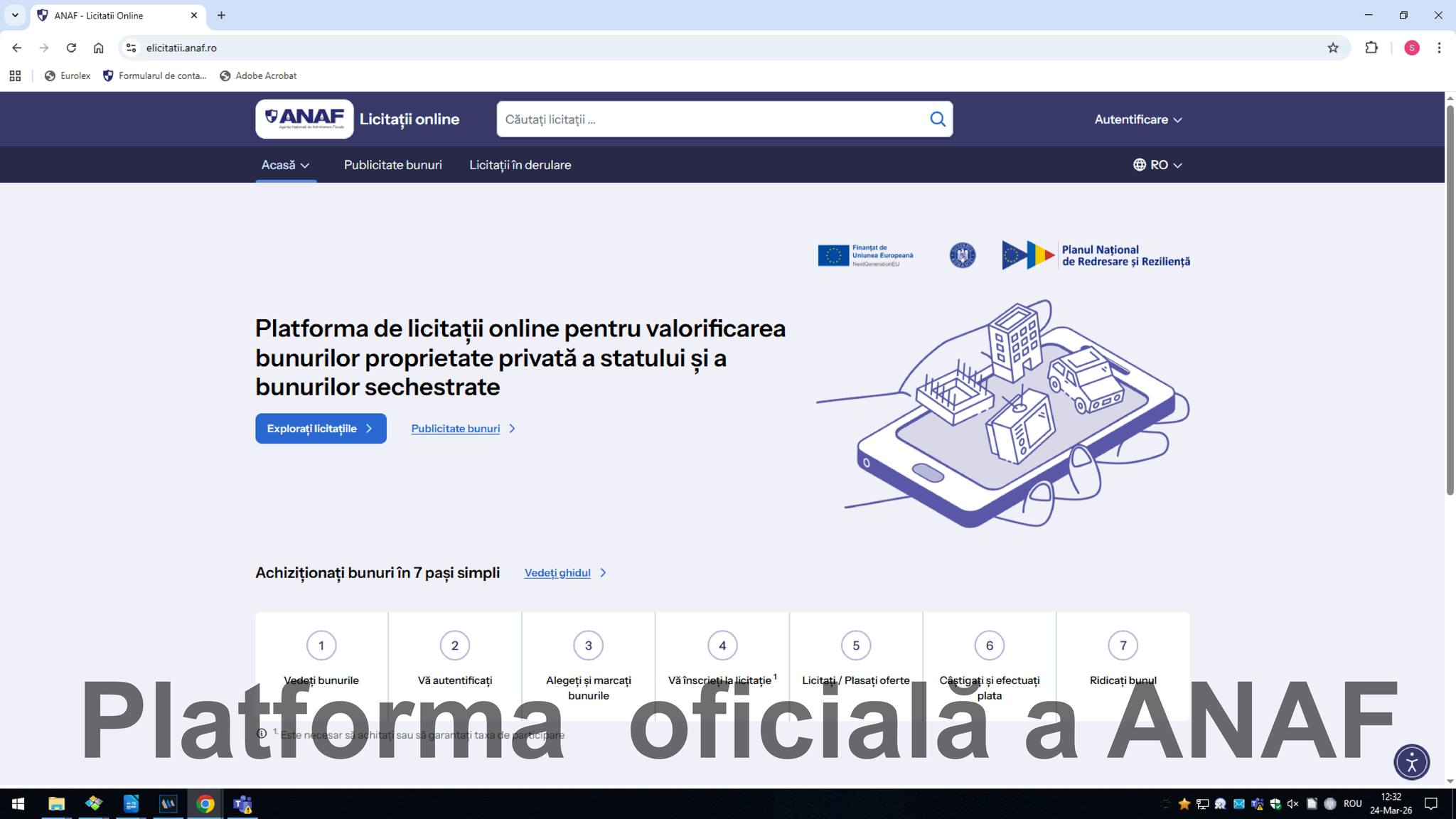 ANAF lansează platforma eLicitatiiANAF: bunurile confiscate sau ...